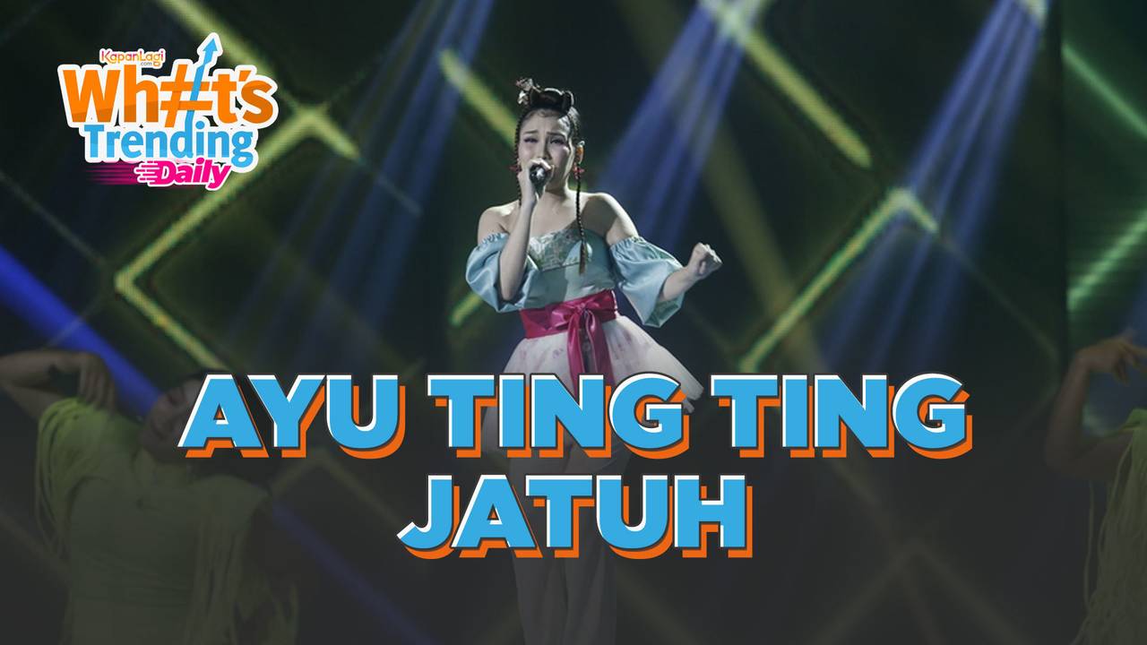 Ayu Ting Ting Jatuh di Atas Panggung, Tetap Professional dan Langsung ...