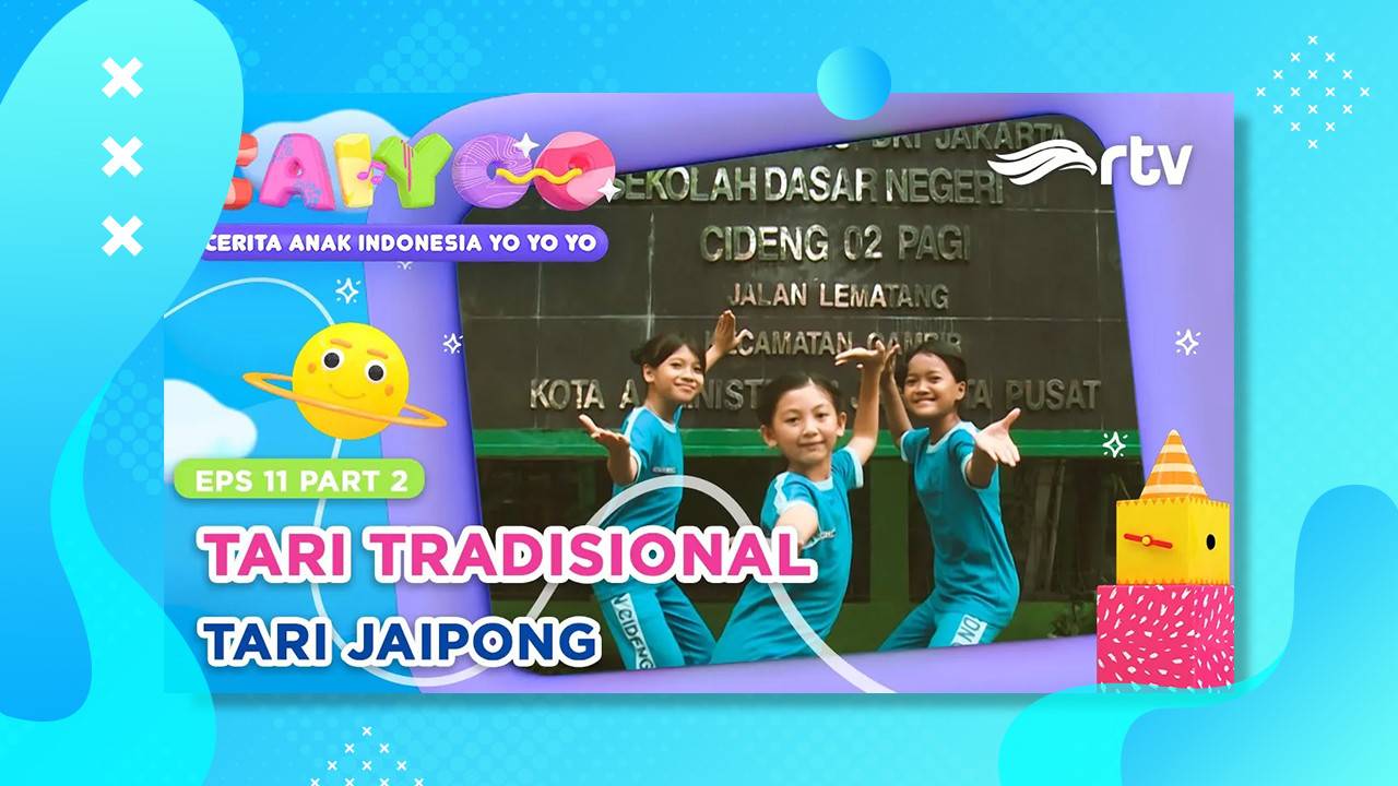 TARIAN TRADISIONAL, TARI JAIPONG | CAIYOO RTV (Episode 11 part 2) | Vidio