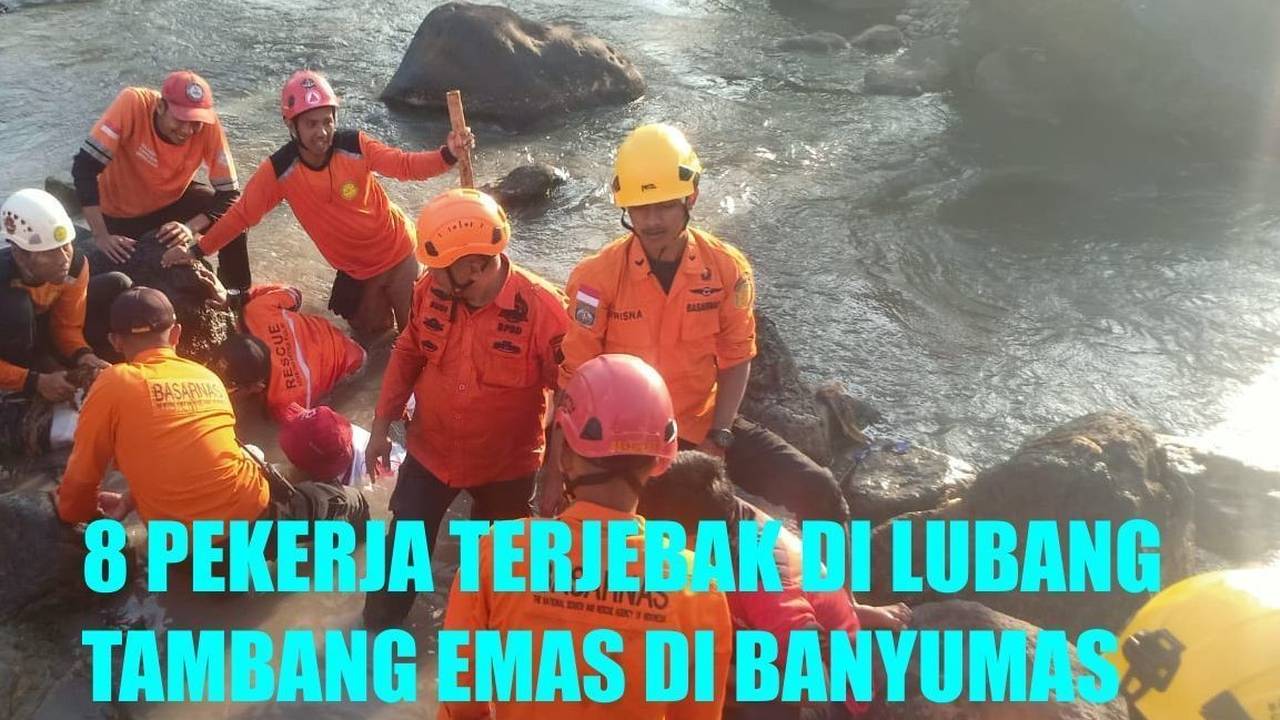8 Orang Terjebak di Dalam Lubang Tambang Emas di Banyumas - bungridlo | Vidio