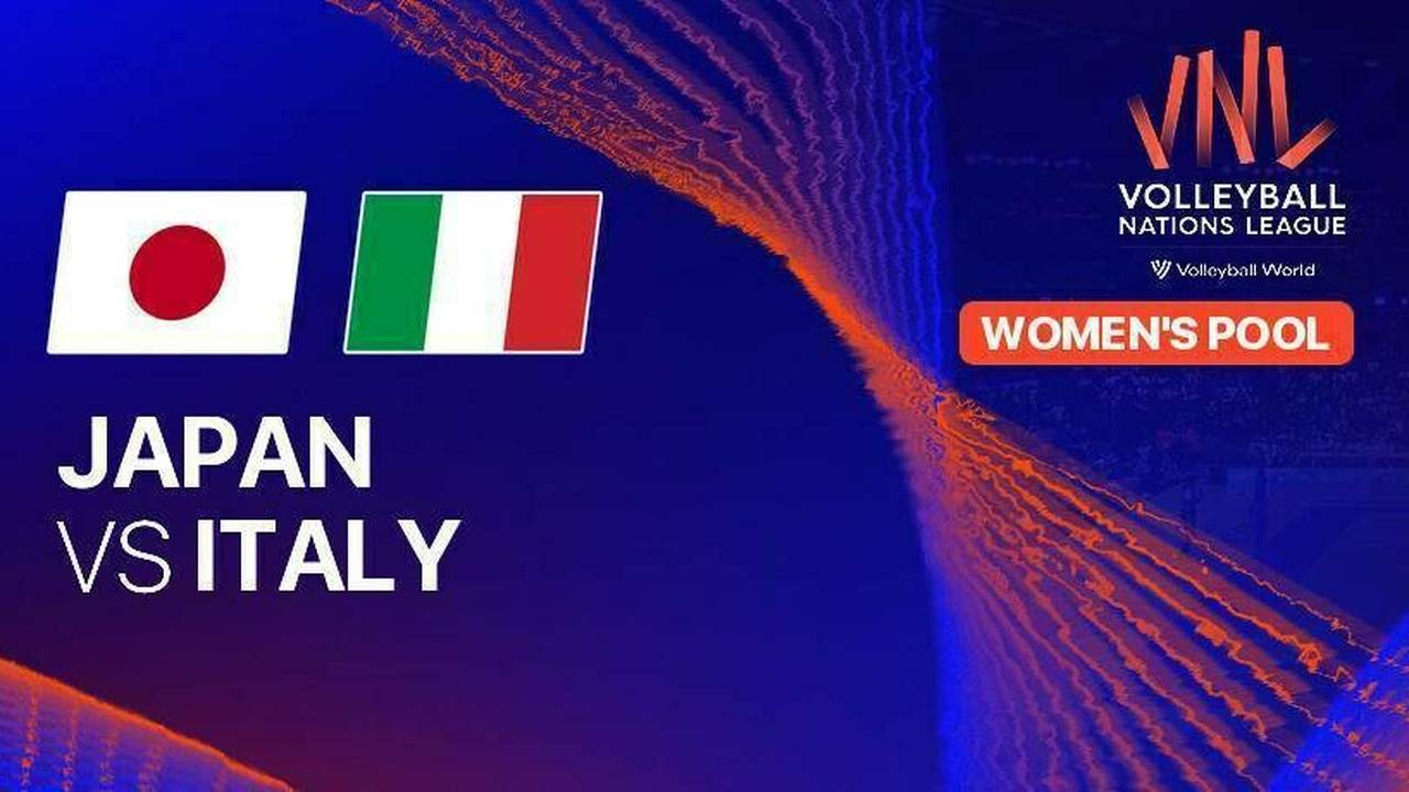 Women: Japan vs Italy - Full Match | Volleyball Nations League 2025