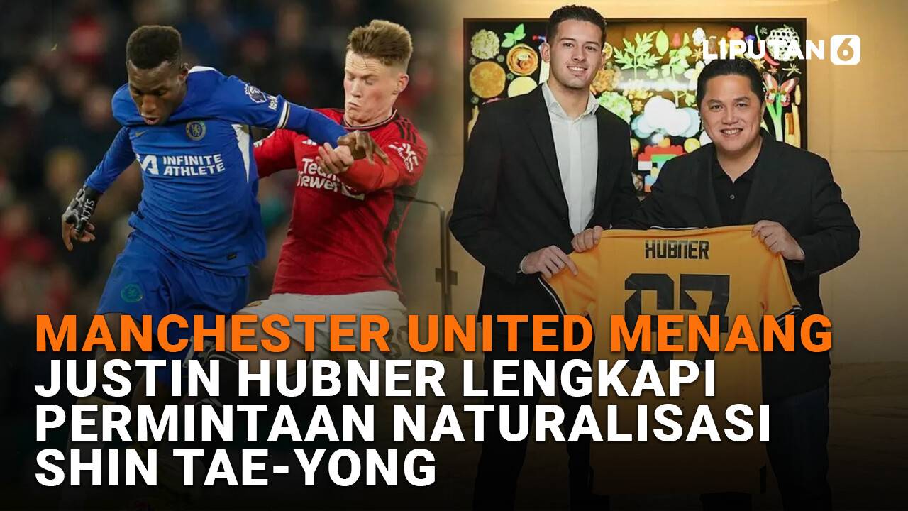Manchester United Menang, Justin Hubner Lengkapi Permintaan ...