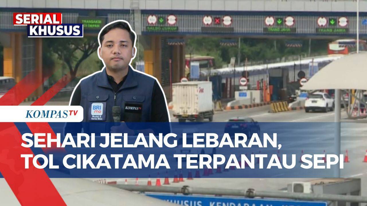 Tol Cikampek Sepi Jelang Lebaran, 'One Way' Nasional Cikatama-Kalikangkung Resmi Dicabut ...