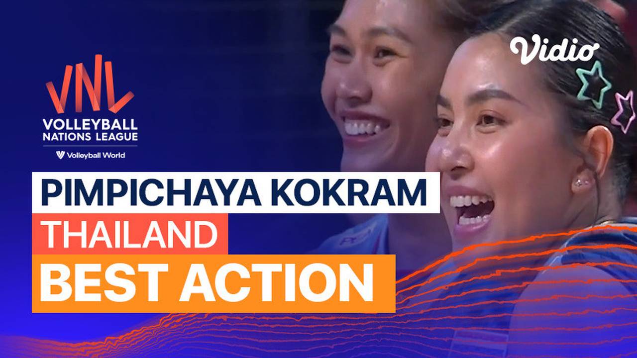 Best Action: Pimpichaya Kokram | Women’s Volleyball Nations League 2023 ...