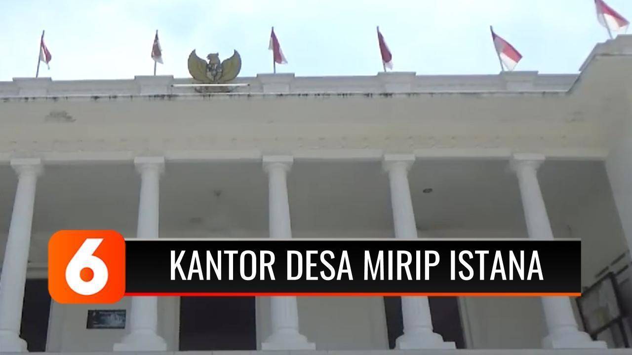 Megah! Kantor Desa di Pacitan Dibuat Mirip Istana Negara, Pembuatannya ...