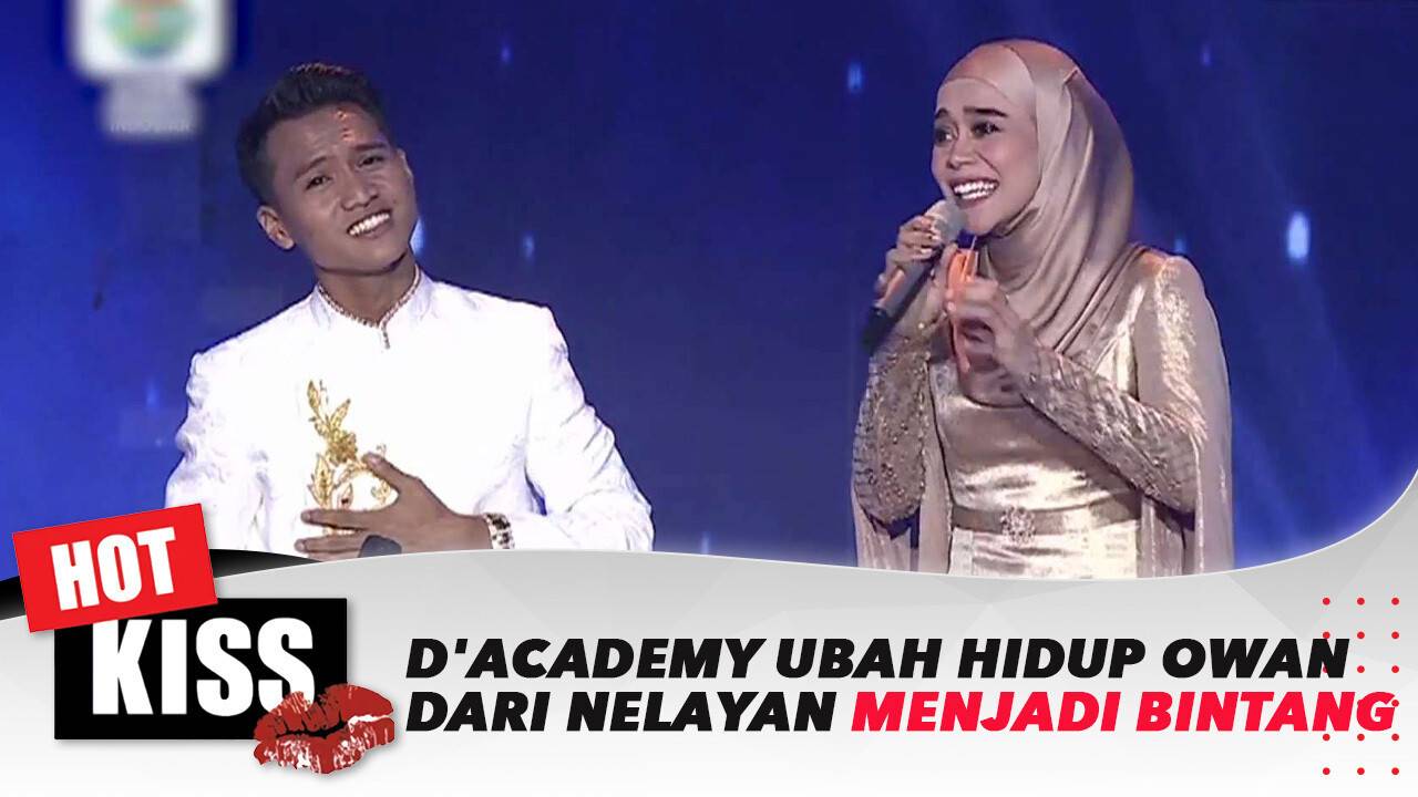 D'Academy Ubah Hidup Owan Boalemo Jadi Terkenal | Hot Kiss | Vidio