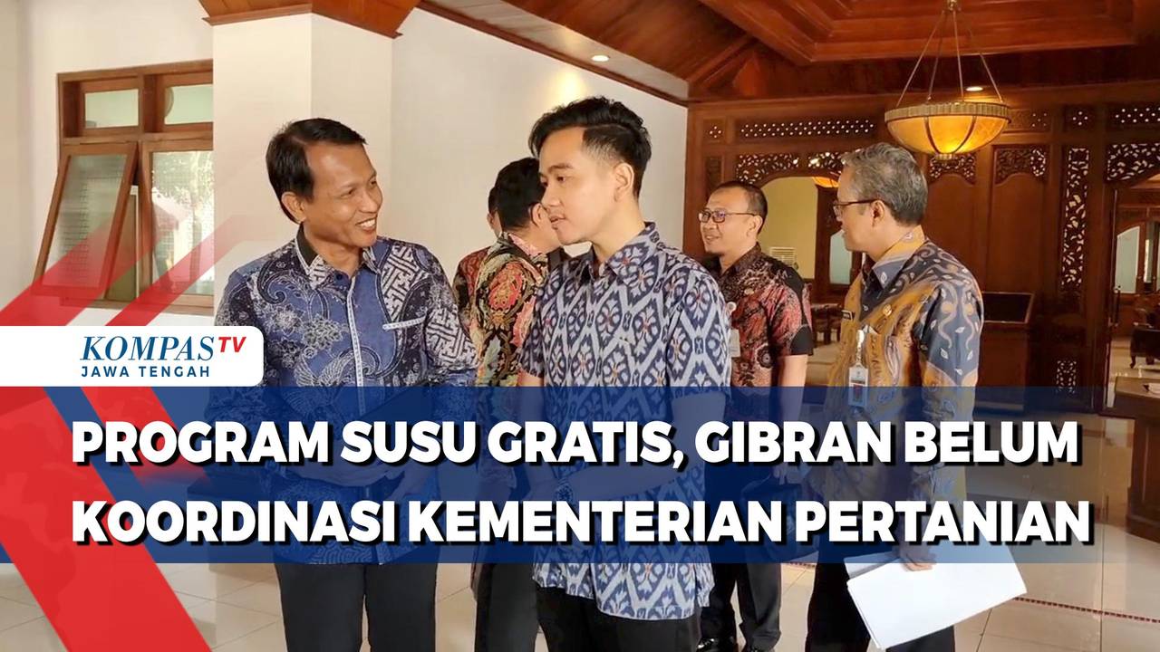 Program Susu Gratis, Gibran Belum Koordinasi Kementerian Pertanian ...
