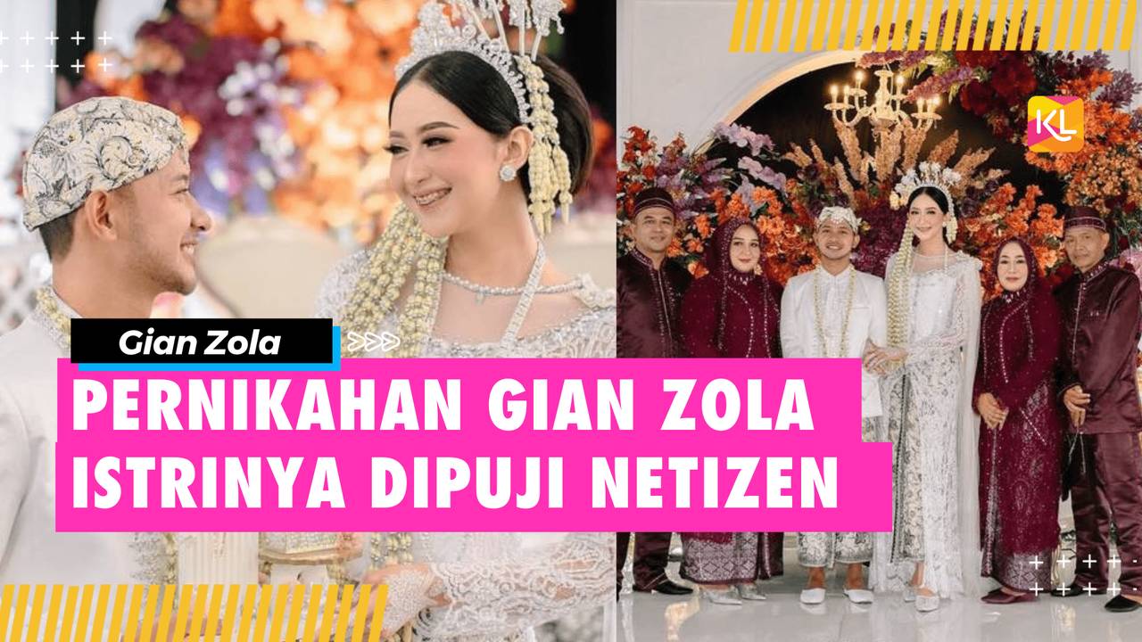 8 Potret Pernikahan Gian Zola Mantan Pacar Ghea Youbi, Sosok Istrinya ...
