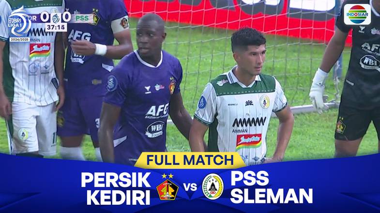 Persik Kediri vs PSS Sleman - Full Match | BRI Liga 1 2024/25 | Vidio