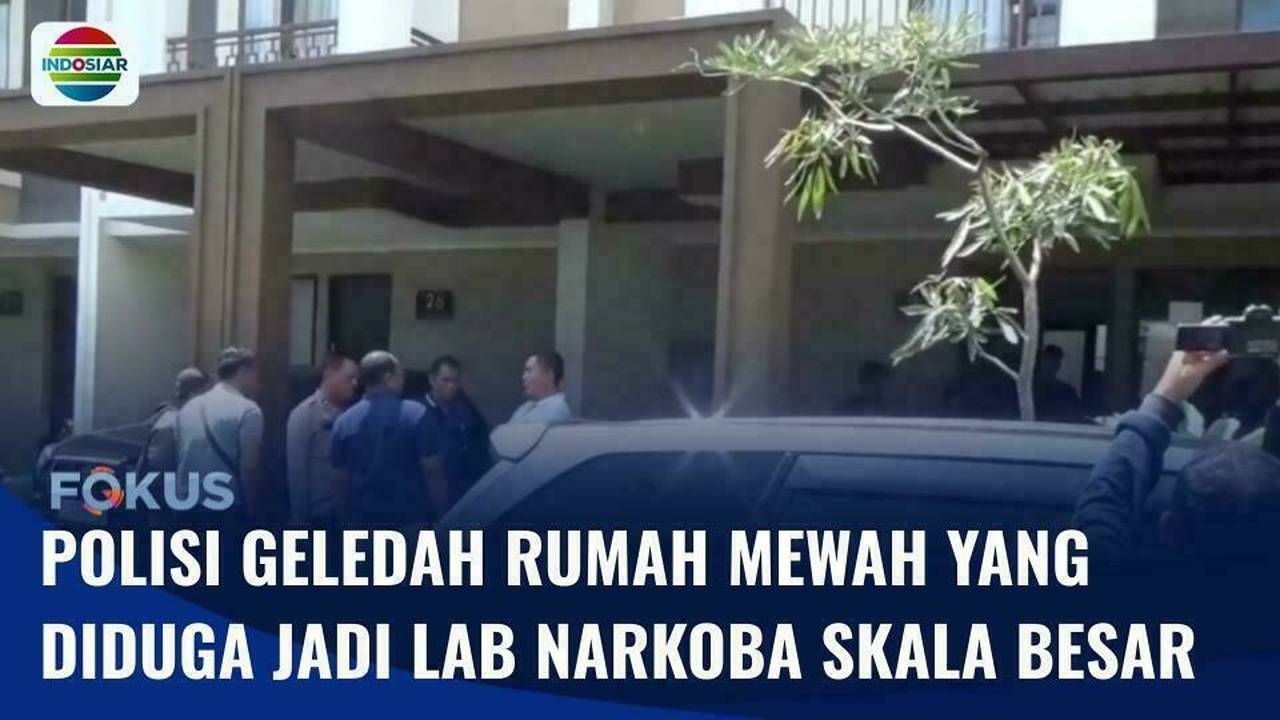 Rumah Mewah Digerebek! Diduga Jadi Lab Narkoba Skala Besar | Fokus ...
