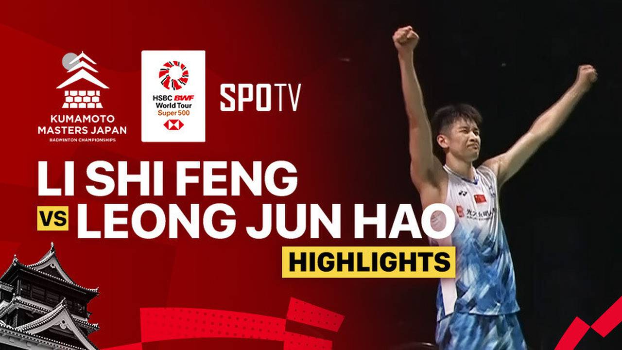 Li Shi Feng (CHN) vs Leong Jun Hao (MAS) - Highlights | Kumamoto Masters Japan 2024 - Men's ...