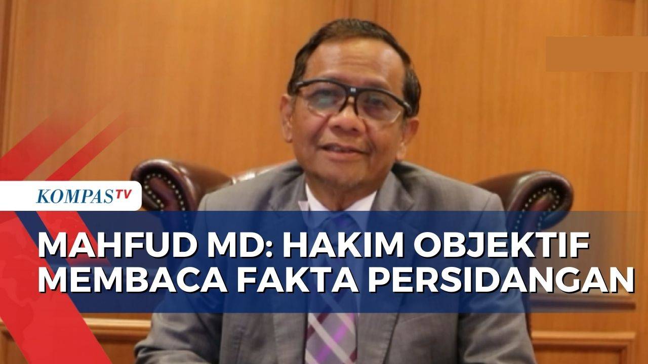 Tanggapi Vonis 1 Tahun 6 Bulan Penjara Richard Eliezer, Mahfud MD ...