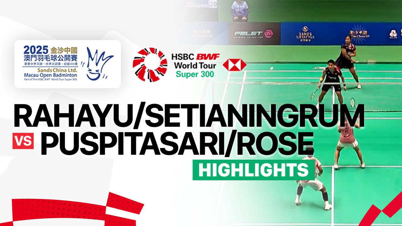 Apriyani Rahayu/Febi Setianingrum (INA) vs Meilysa Trias Puspitasari ...