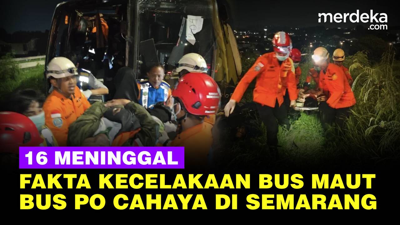 Fakta-Fakta Kecelakaan Maut Bus PO Cahaya di Semarang, 16 Meninggal ...