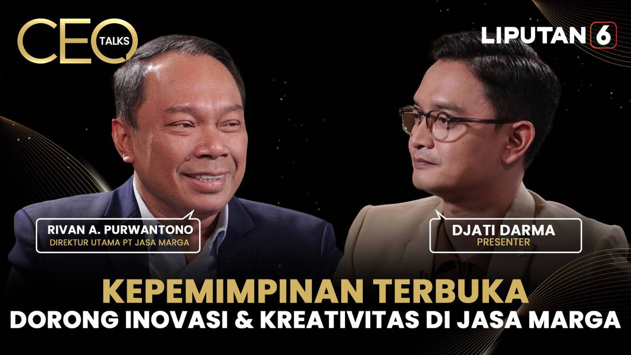 Dirut Jasa Marga Rivan A Purwantono: Kepemimpinan Terbuka Dorong ...