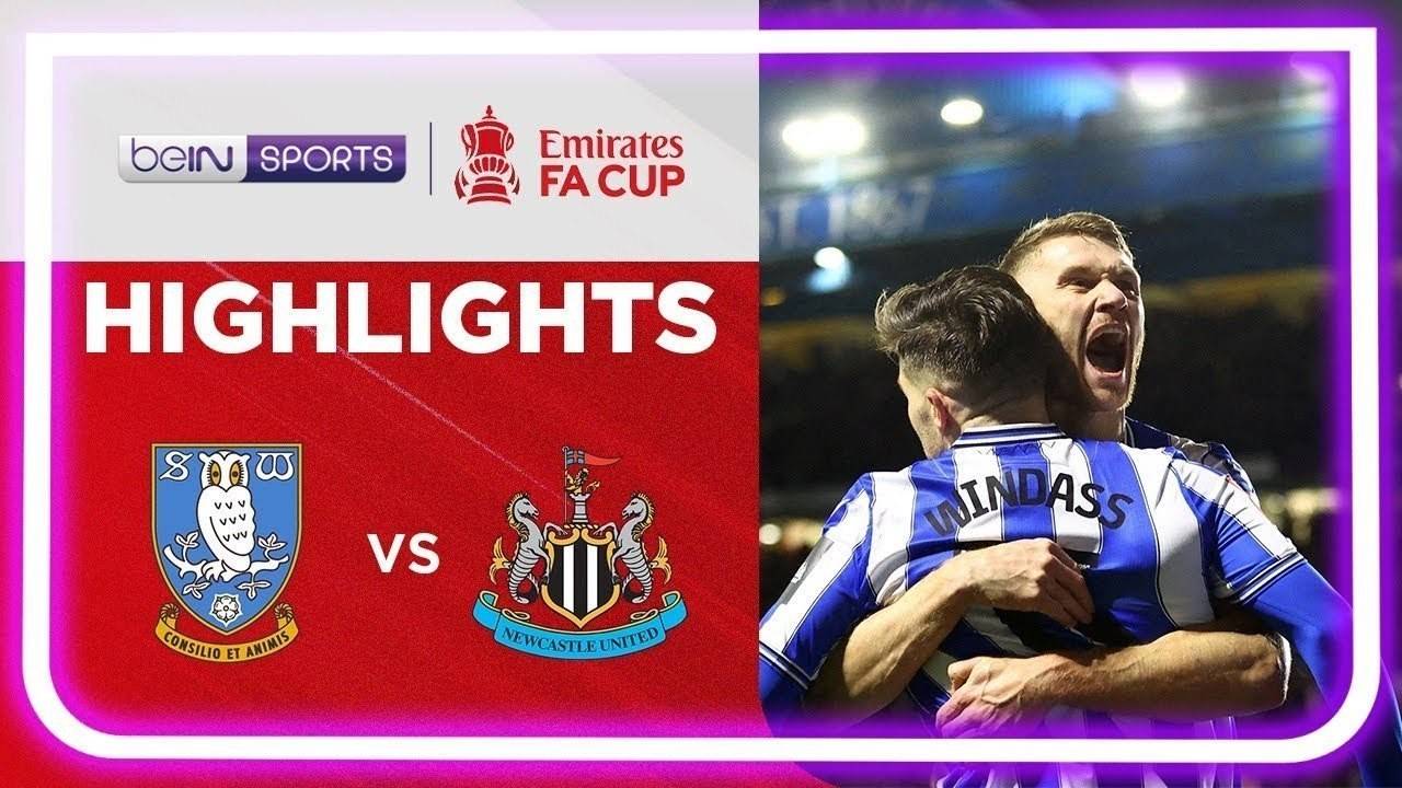 Match Highlights | Sheffield Wednesday vs Newcastle | FA Cup 2022/23 ...