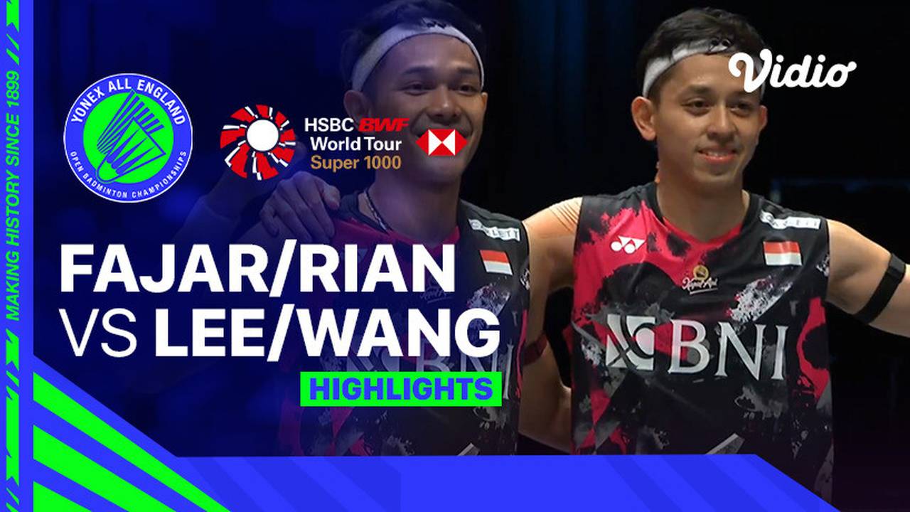 Men’s Doubles: Fajar Alfian/Muhammad Rian Ardianto (INA) vs Lee Yang/Wang Chi-Lin (TPE ...