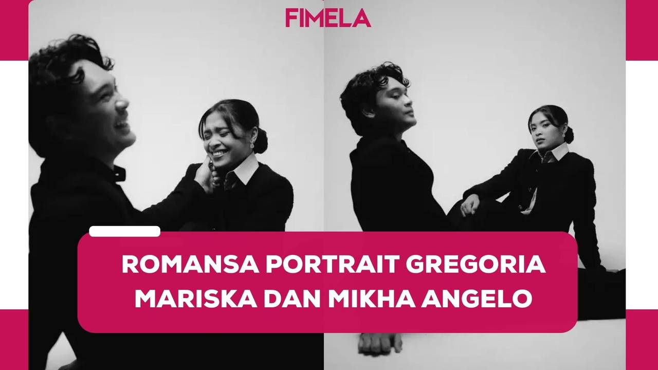 Romansa Portrait Gregoria Mariska dan Mikha Angelo, Tampilan Sederhana ...