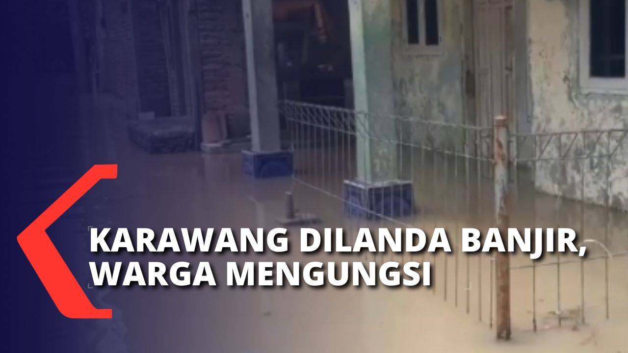Banjir Luapan dari Sungai Citarum & Cibeet Rendam Ratusan Rumah di ...