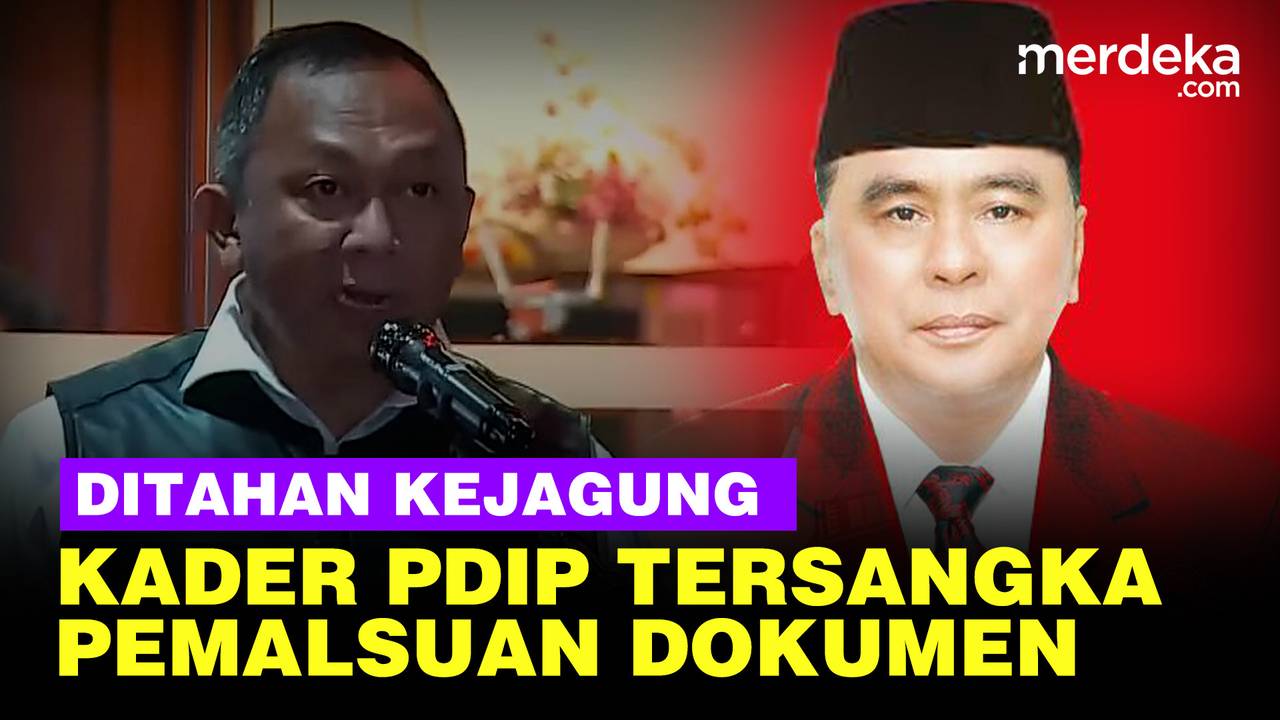 Ismail Thomas Anggota DPR dari PDIP Tersangka Pemalsuan Dokumen Tambang, Langsung Ditahan ...