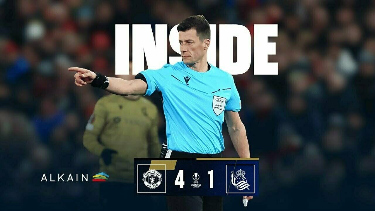 INSIDE | Iblis Seragam Biru! | Manchester United 4 - 1 Real Sociedad ...