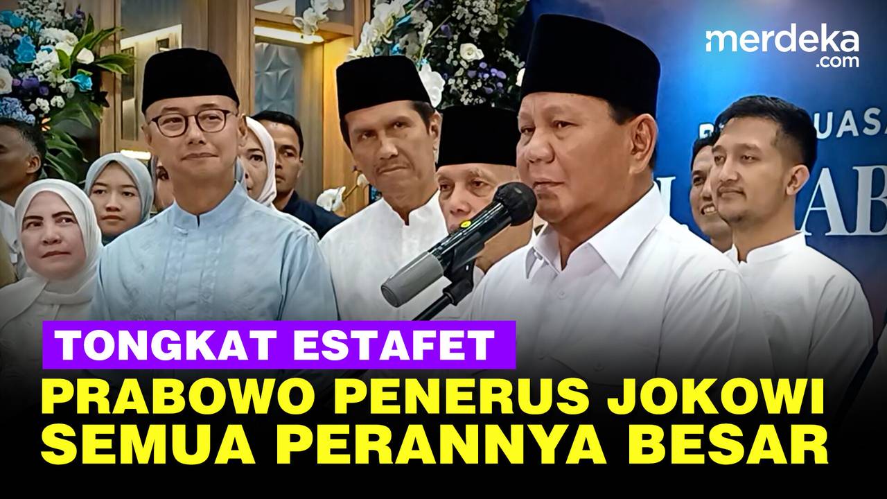 Prabowo Blak-blakan Jadi Penerus Tongkat Estafet Jokowi, Transisi ...