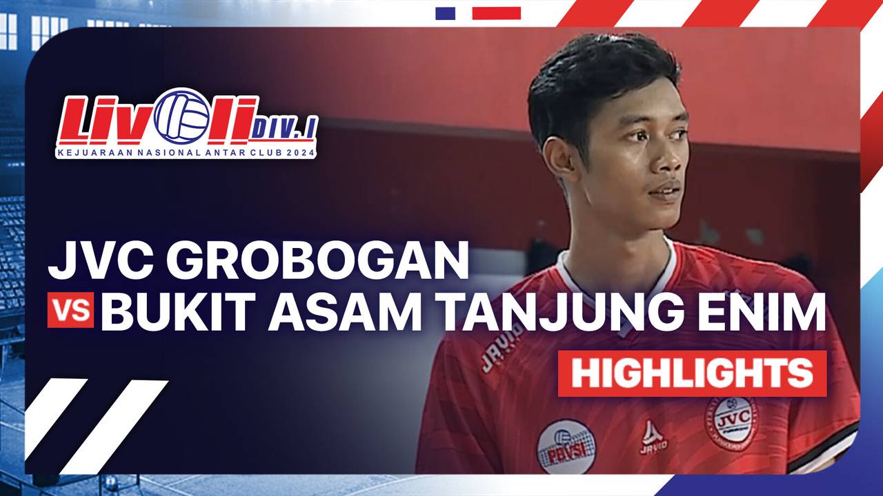 Putra: JVC Grobogan vs Bukit Asam Tanjung Enim - Highlights | Livoli ...