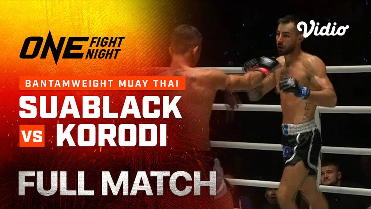 ONE Fight Night 18: Suablack vs Korodi - Full Match | ONE Championship ...