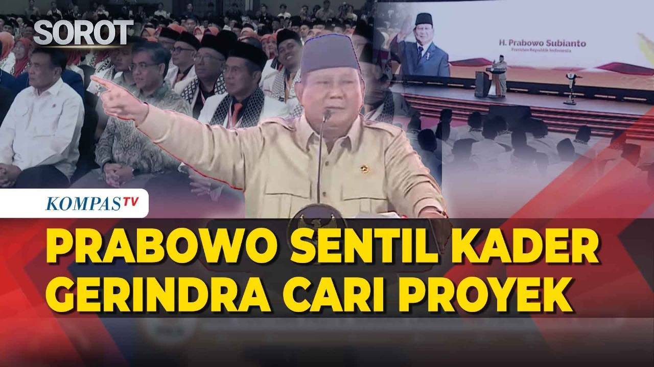 Prabowo Sentil Kader Gerindra Cari Proyek ke Menteri: Nah Ini Nggak ...