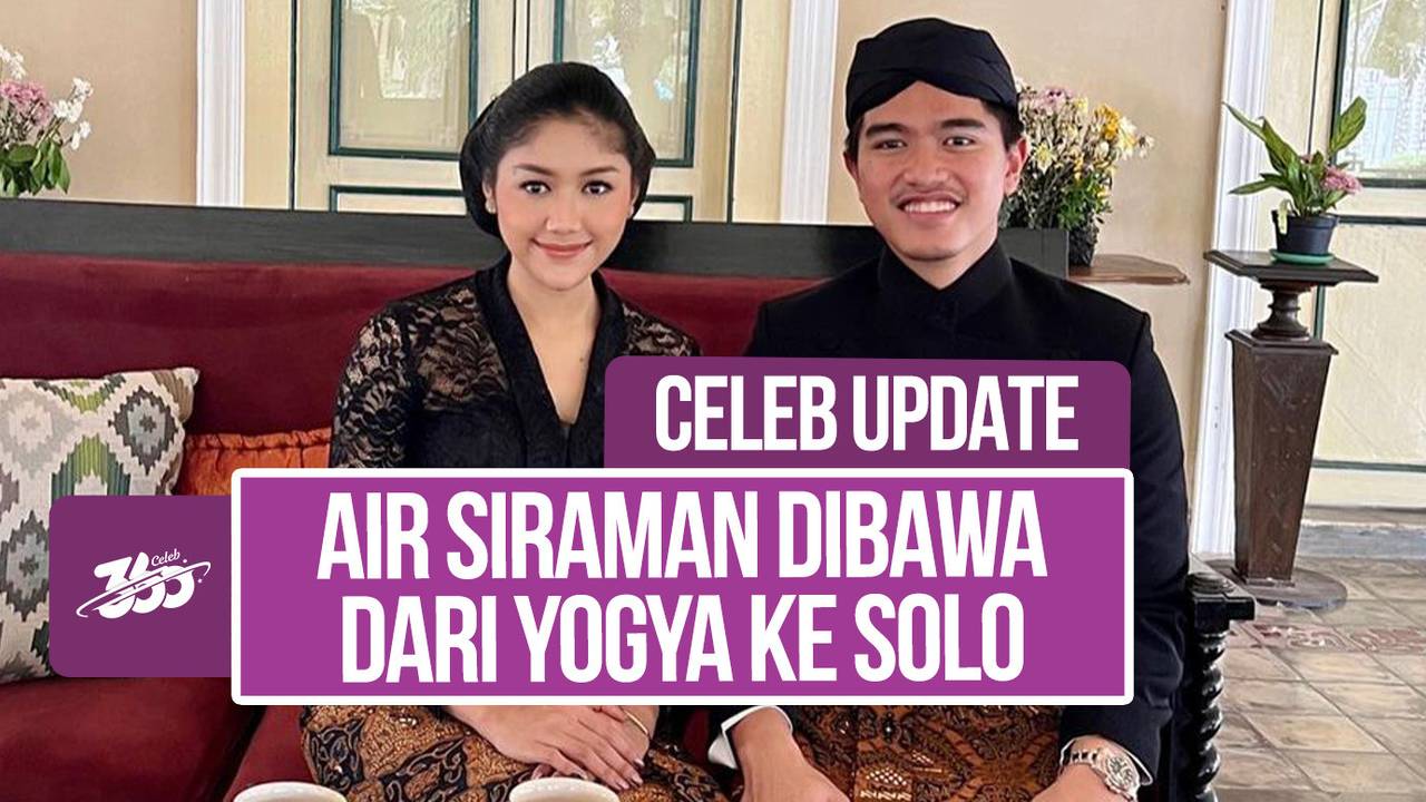 7 Sumber Air Siraman Kaesang Pangarep & Erina Gudono Pernikahan Putra ...