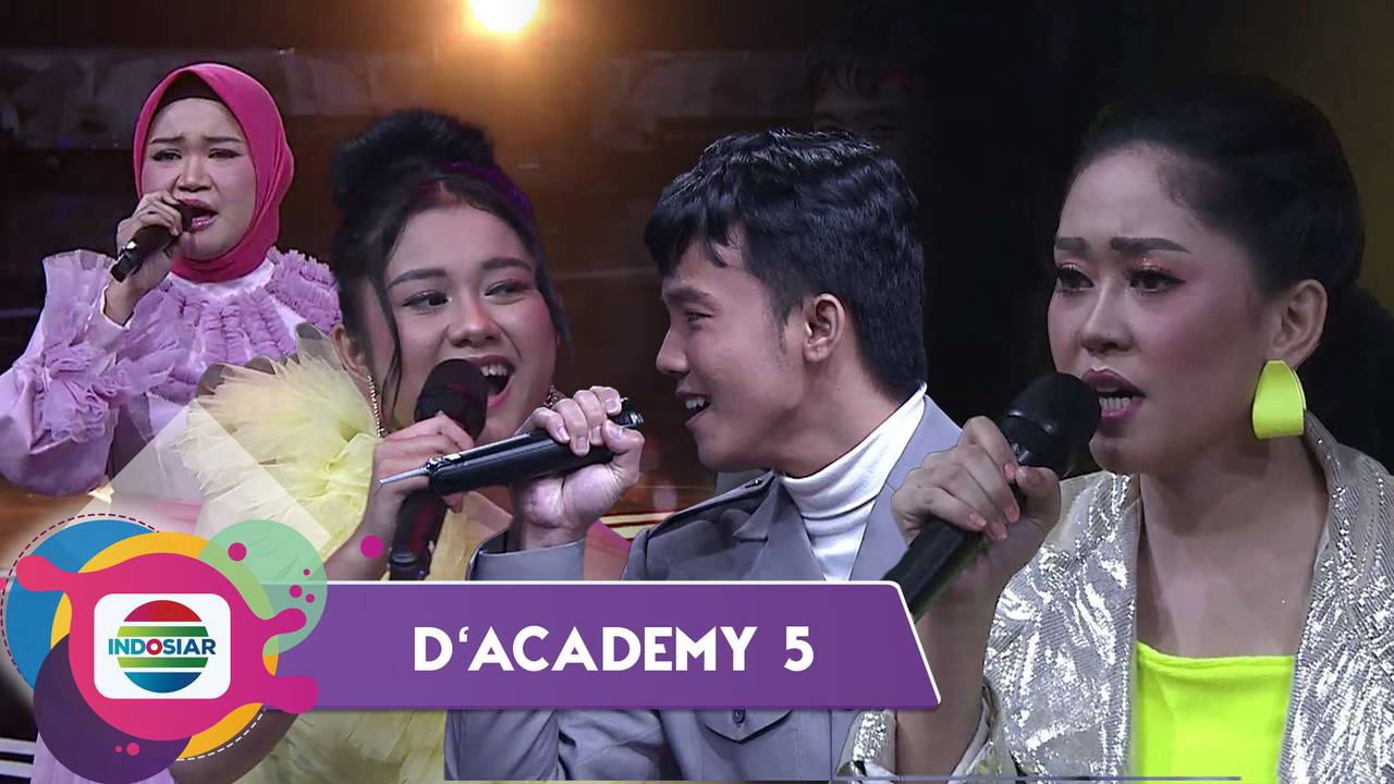 Battle Quartet!! "Panah Asmara" Salwa-Rahm-Vini-Tina Asik Musiknya Tapi Juri Kok Tegang Ya?? | D ...