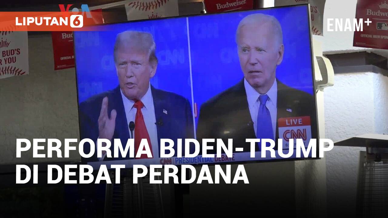 Reaksi Warga AS Pasca Debat Capres 2024 Pertama - liputan6.com