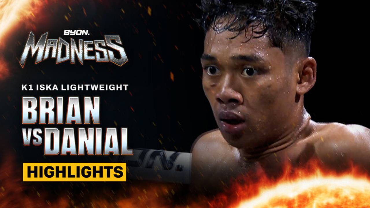 Brian Lawitan vs Mohamad Danial - Highlights | K1 ISKA Lightweight ...