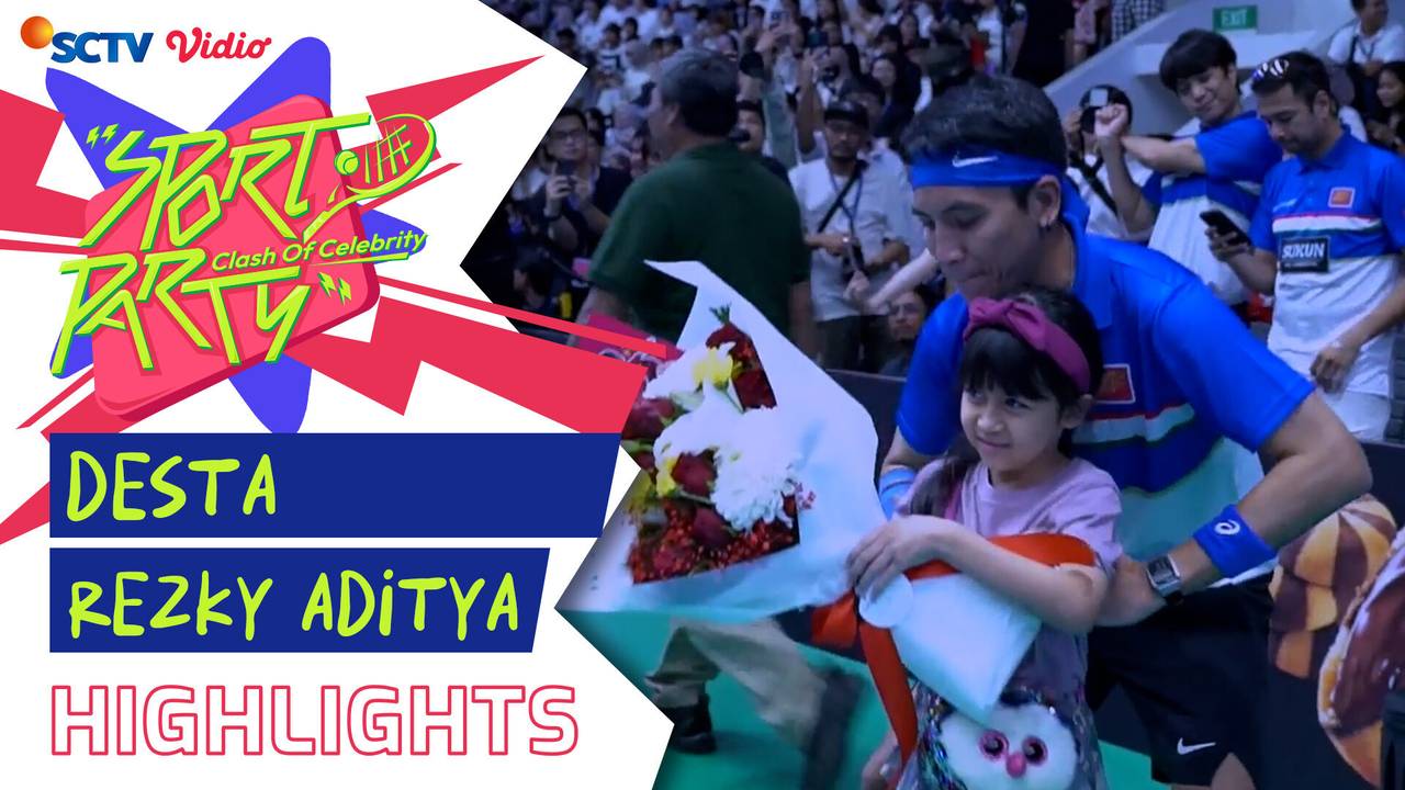 Desta VS Rezky Aditya - Highlights Tunggal Putra | Sport Party