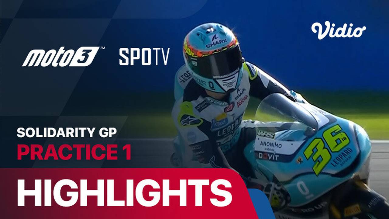 Moto3 Practice 1: MotoGP 2024 Round 20 - Motul Solidarity Grand Prix of ...
