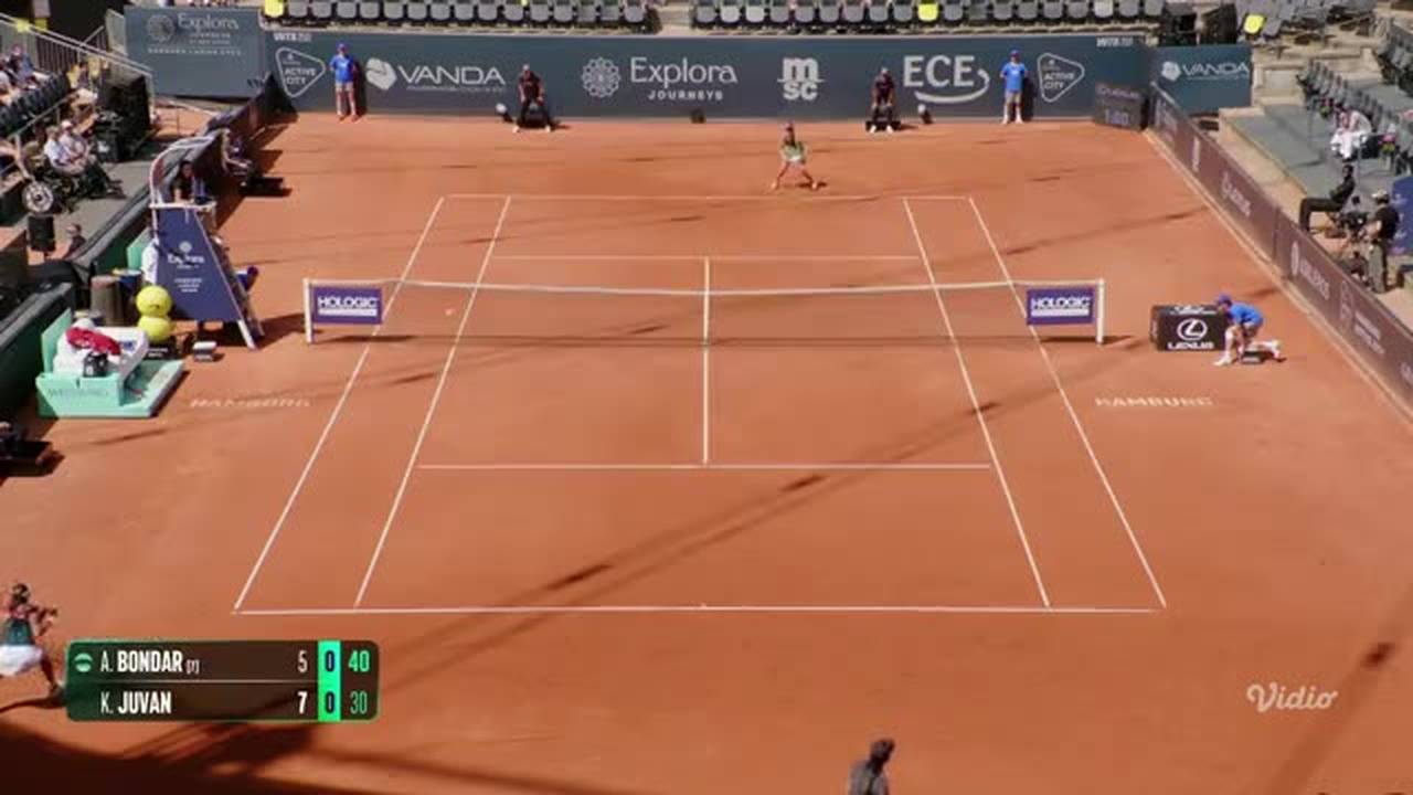 Anna Bondar vs Kaja Juvan - Highlight | WTA 250 MSC Hamburg Ladies Open ...