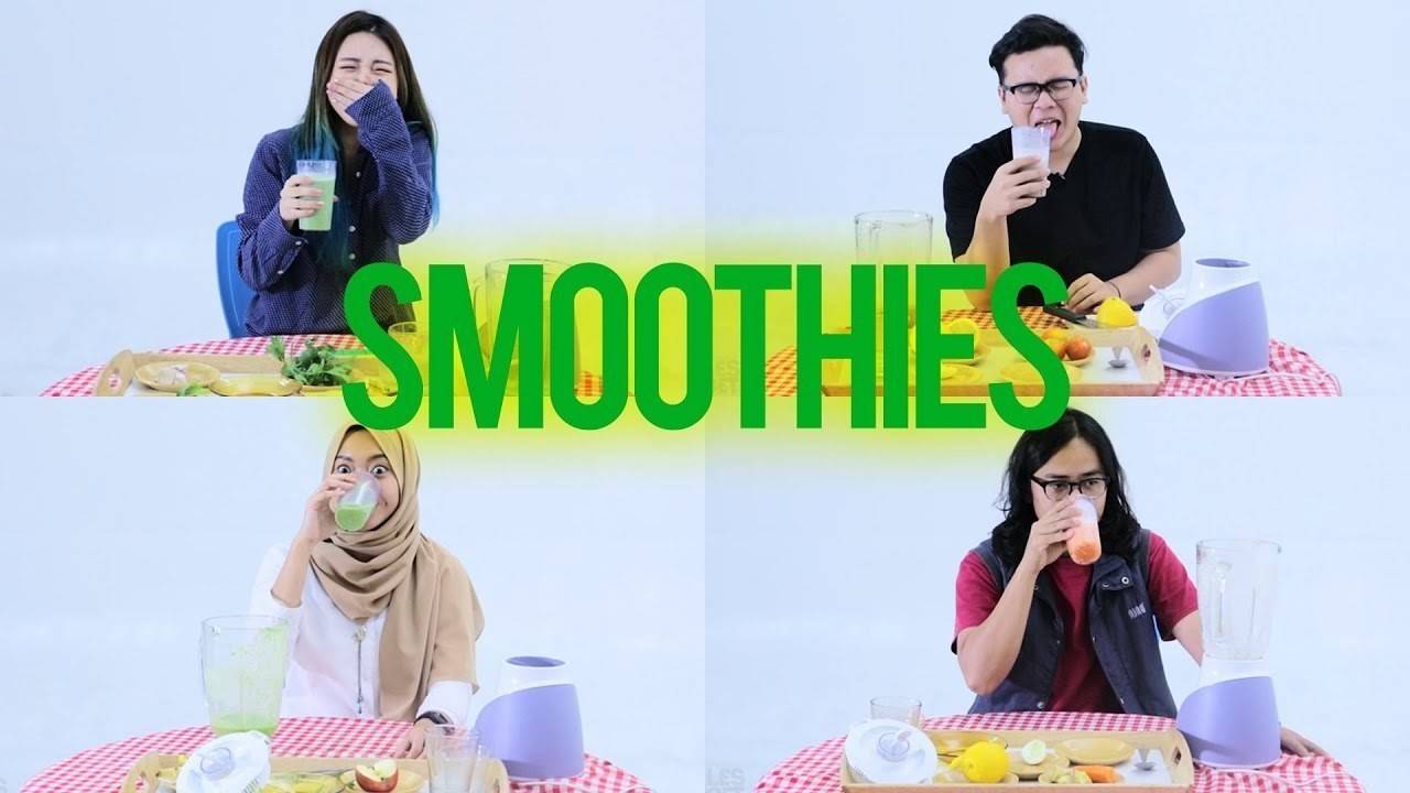 SMOOTHIES CHALLENGE ft. Han Yoora