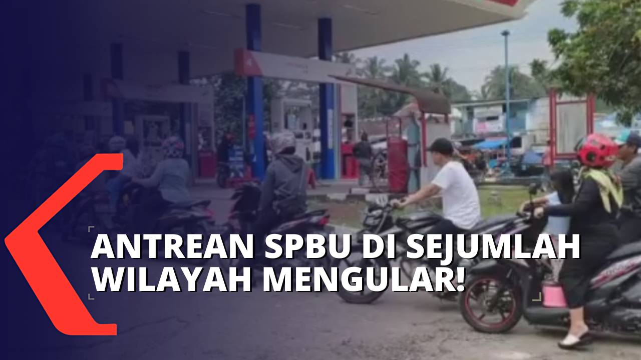 Isu Harga BBM Subsidi Naik, Warga di Sejumlah Wilayah Ramai-ramai Antre di SPBU - Kompas TV | Vidio