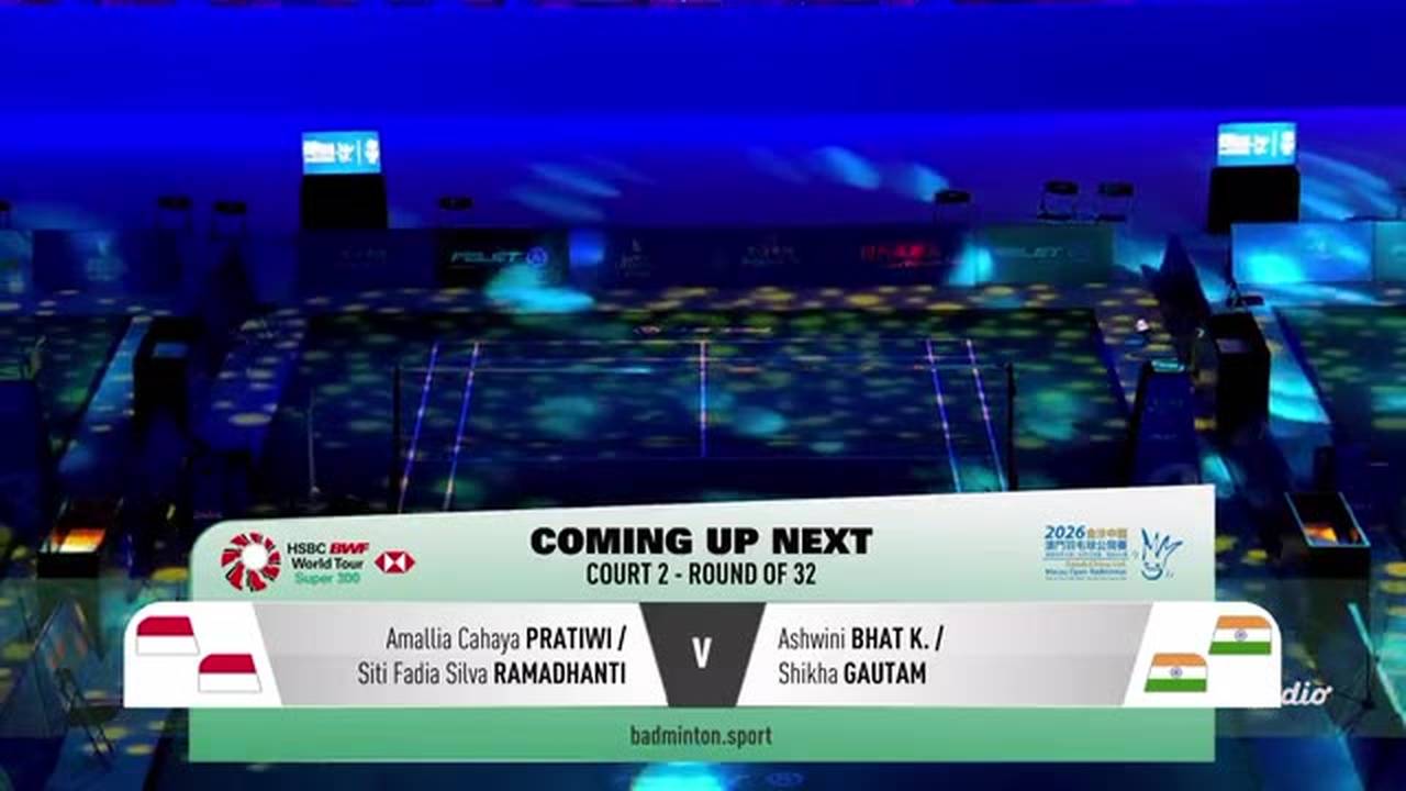 Amallia Cahaya Pratiwi/Siti Fadia Silva Ramadhanti (INA) vs Ashwini ...