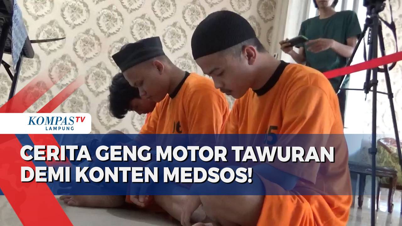 Cerita Geng Motor Tawuran Demi Konten Media Sosial - Kompas TV | Vidio