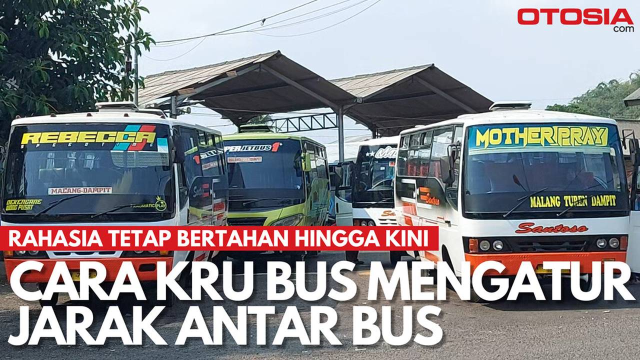 TERNYATA BEGINI RAHASIANYA! Cara Kru Mengatur Jarak Antar Bus Agar ...