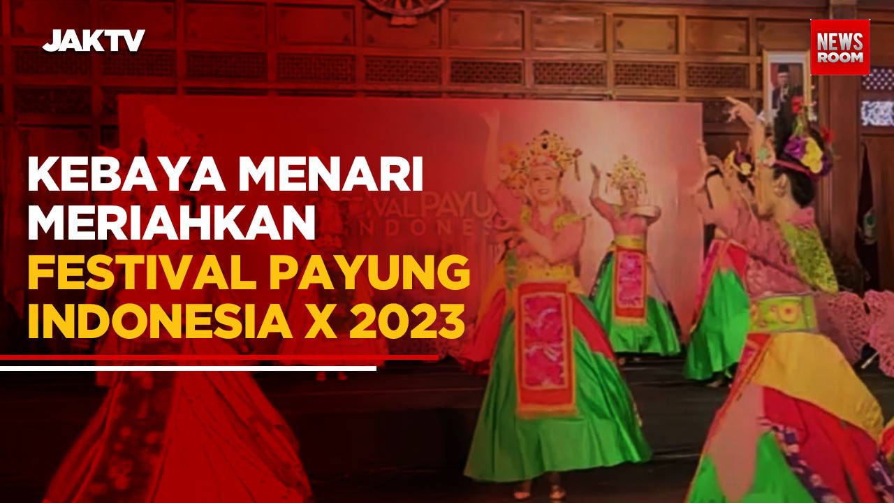 Kebaya Menari Meriahkan Festival Payung Indonesia X 2023 - jaktv.official