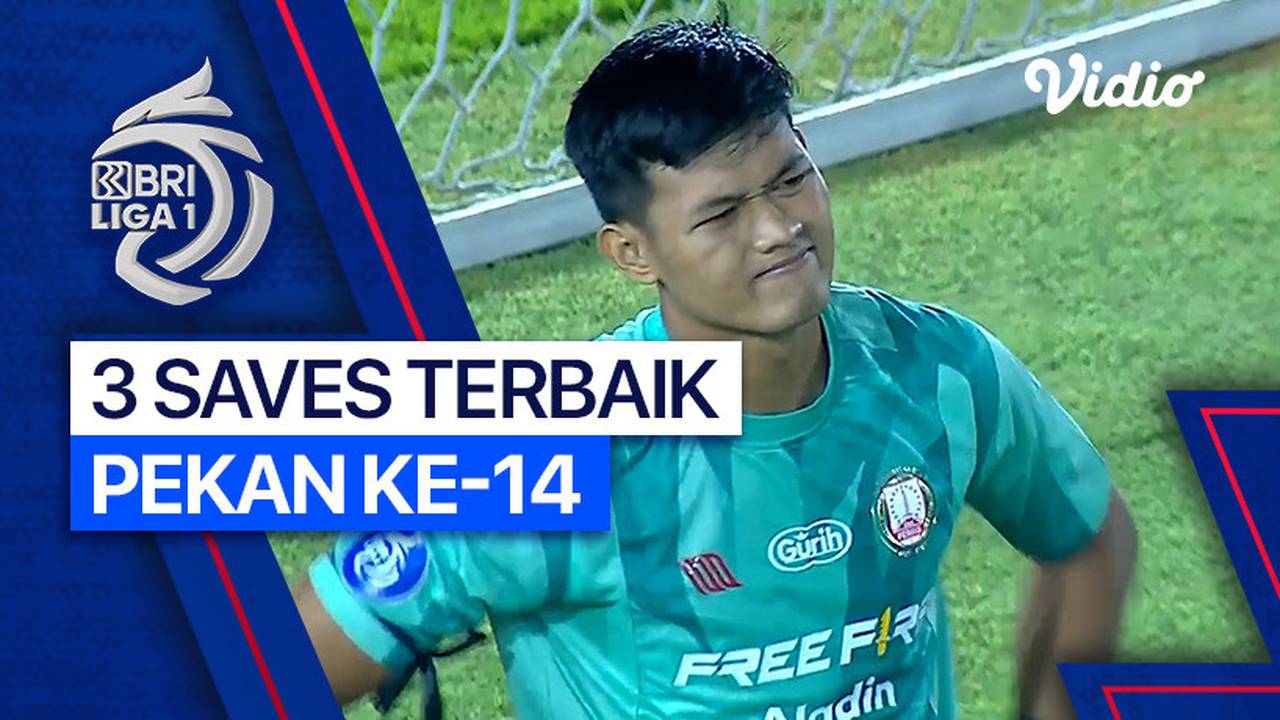 3 Penyelamatan Terbaik Pekan ke-14 | BRI Liga 1 2023/24 | Vidio