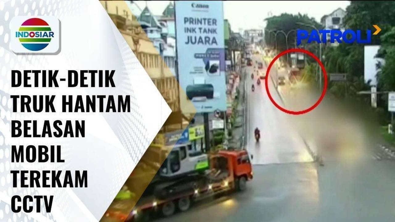 Rem Blong, Truk Kontainer Hantam Belasan Kendaraan | Patroli - INDOSIAR | Vidio
