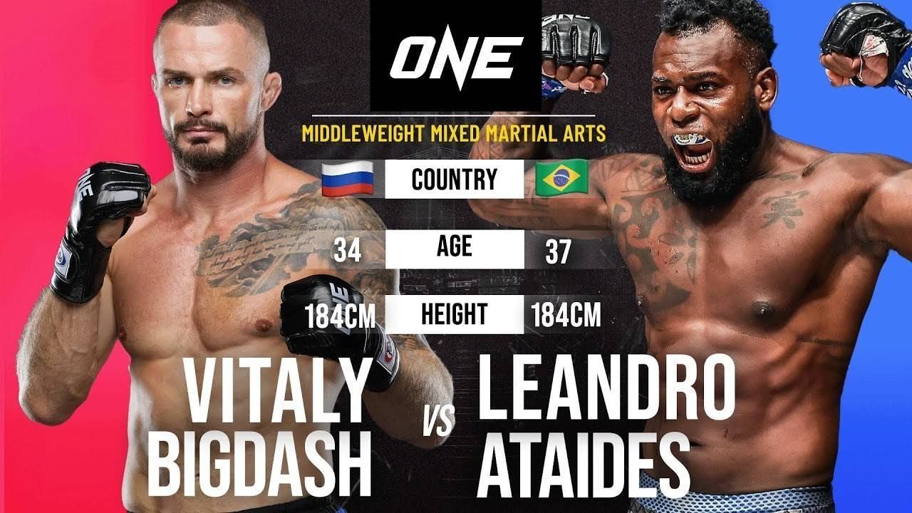 MIDDLEWEIGHT MAYHEM Leandro Ataides DESTROYED Vitaly Bigdash | Vidio