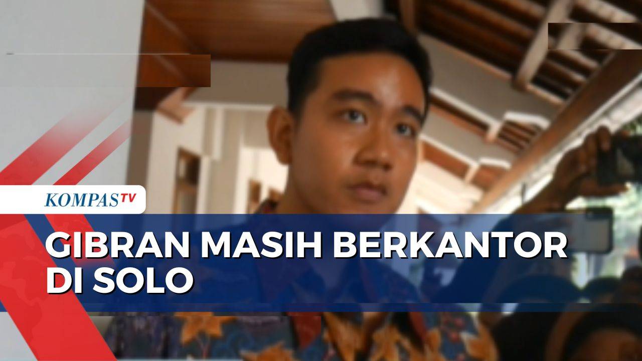 Masih Ngantor di Solo Usai Jadi Cawapres Prabowo, Gibran Jawab soal Statusnya di PDIP - Kompas ...