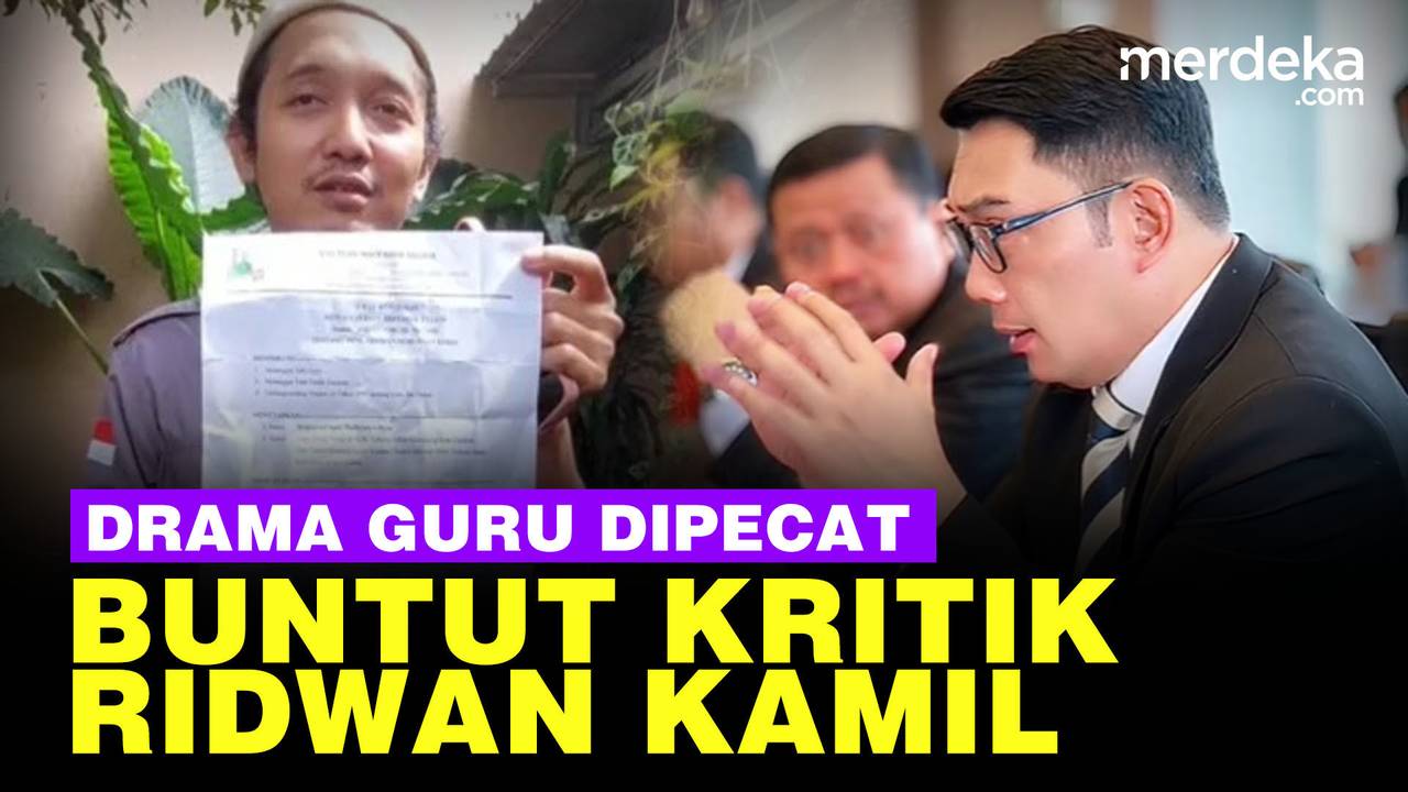 Drama Guru Kritik Ridwan Kamil Di Instagram Berujung Dipecat Merdeka