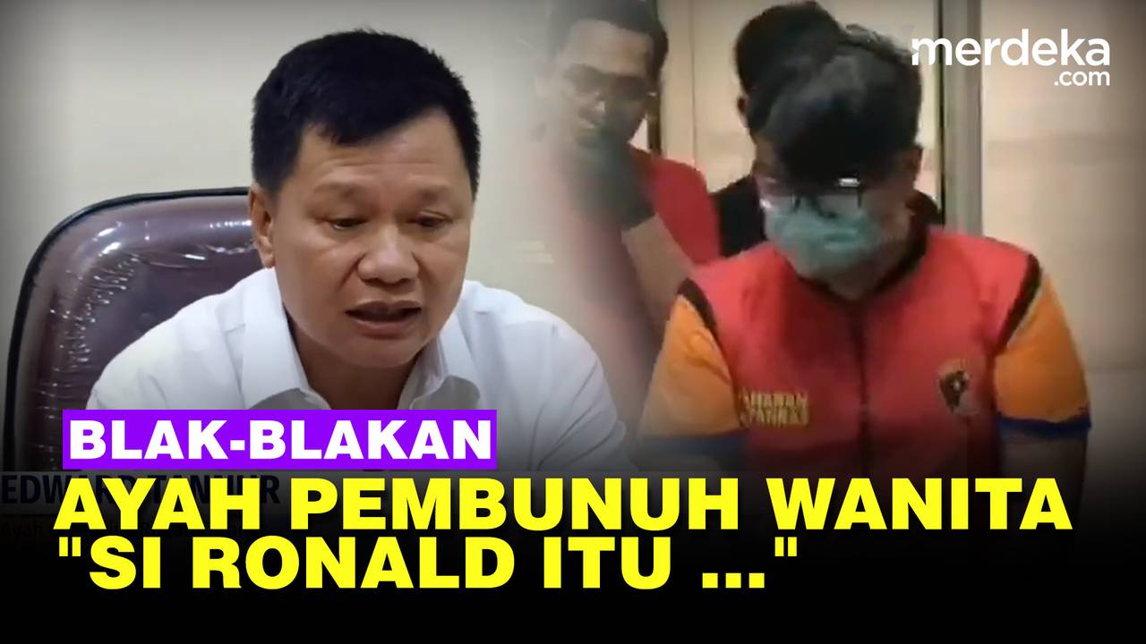 Edward Tanur Blak-blakan Usai Anaknya Bunuh Wanita Cantik di Surabaya ...
