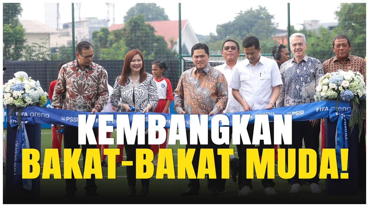 PSSI Resmikan FIFA Arena dan Garuda Academy, Generasi Emas Sepak Bola ...
