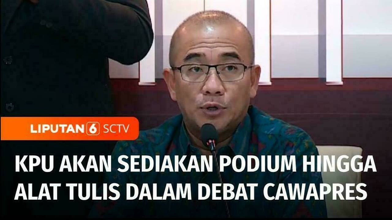 Terus Lakukan Persiapan, KPU Akan Sediakan Podium Dalam Debat Cawapres ...