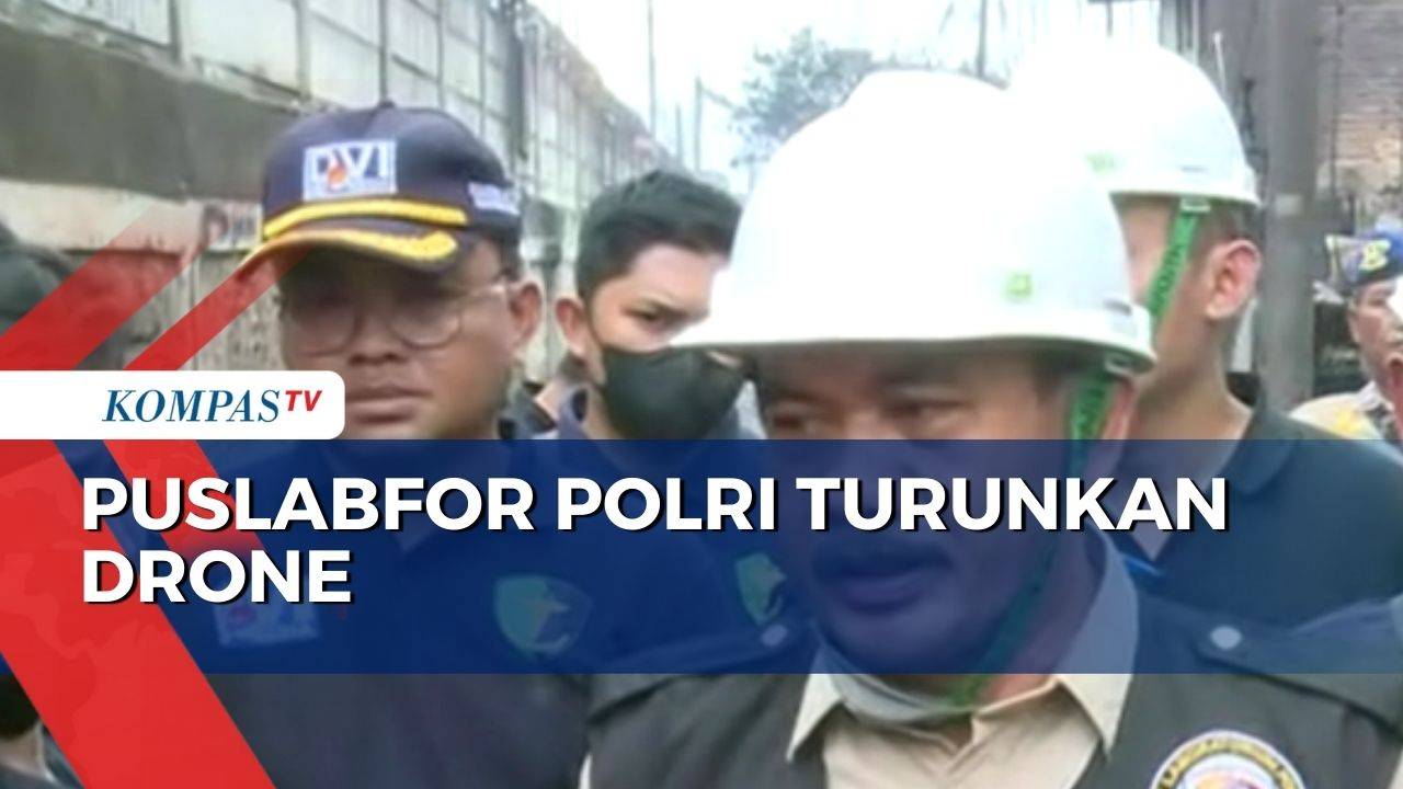 Puslabfor Polri Kerahkan Drone Cari Titik Awal Sumber Api Kebakaran ...